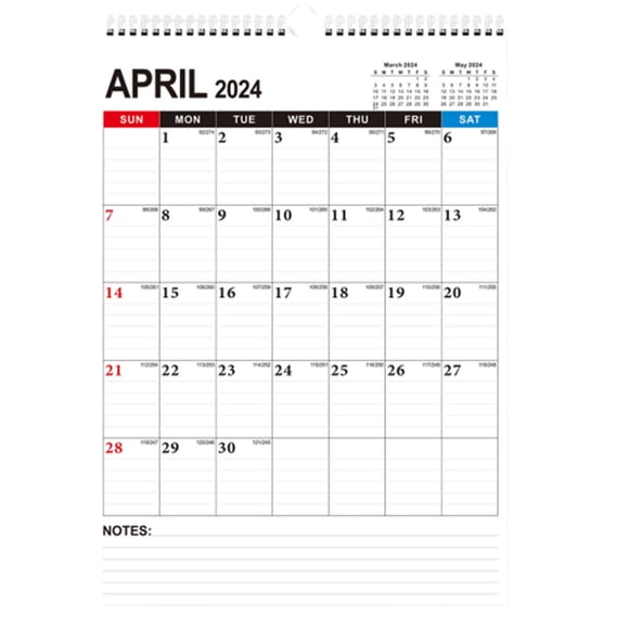 Desk Calendar Cover Plastic