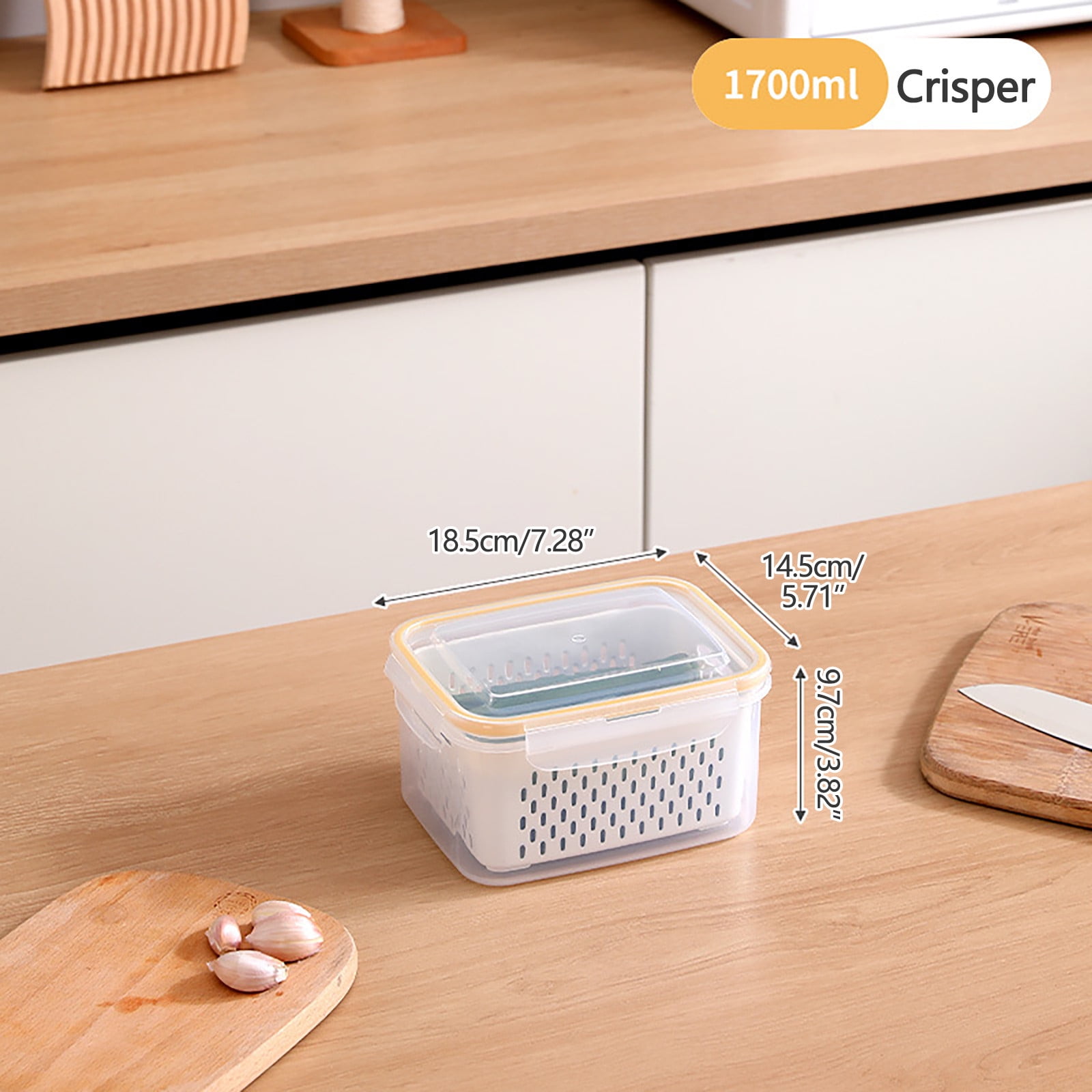 COFEST Bowls,Fruit Containers For Fridge-Leakproof Food Storage ...