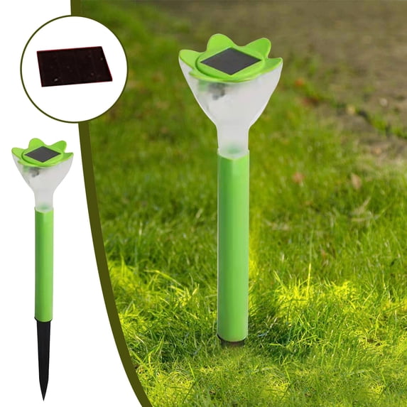 COFEST Bright Solar Outdoor Lights， Flashing Color Changing LED Solar ...