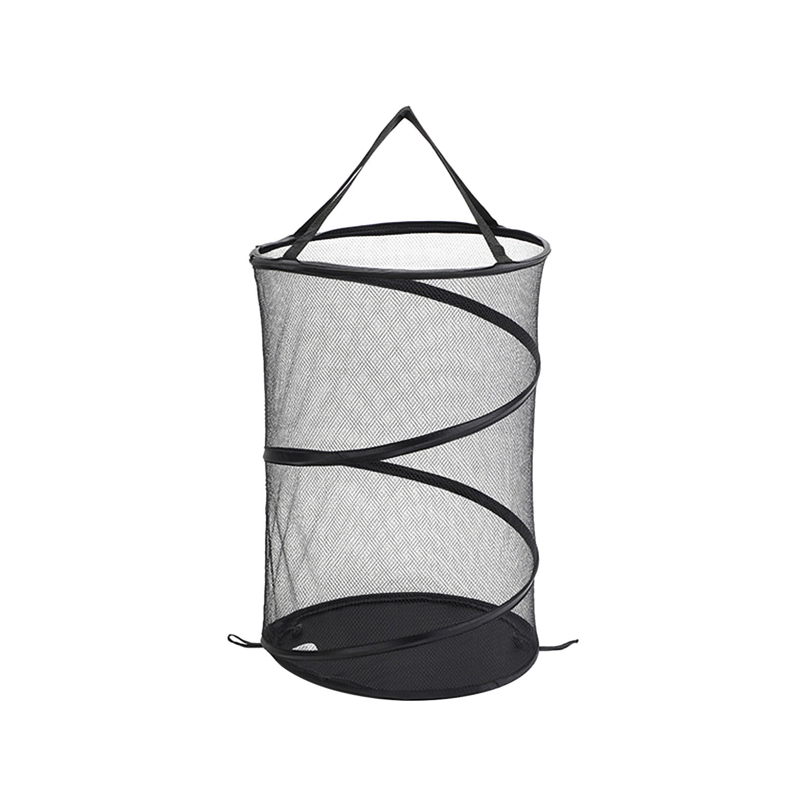 COFEST Collapsible Mesh Popup Laundry Hamper, Foldable Dirty Clothes ...