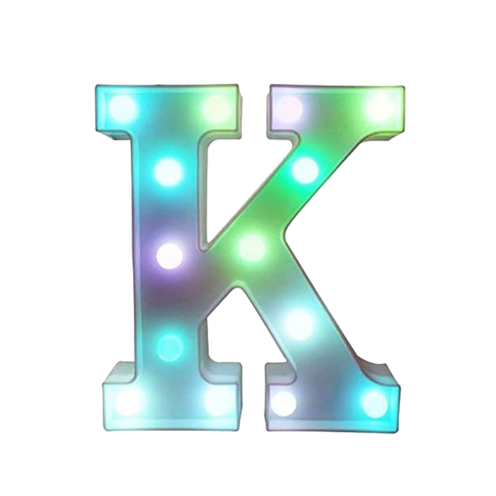 COFEST Decoration Lights,Colorful LED Marquee Letter Lights With Remote ...