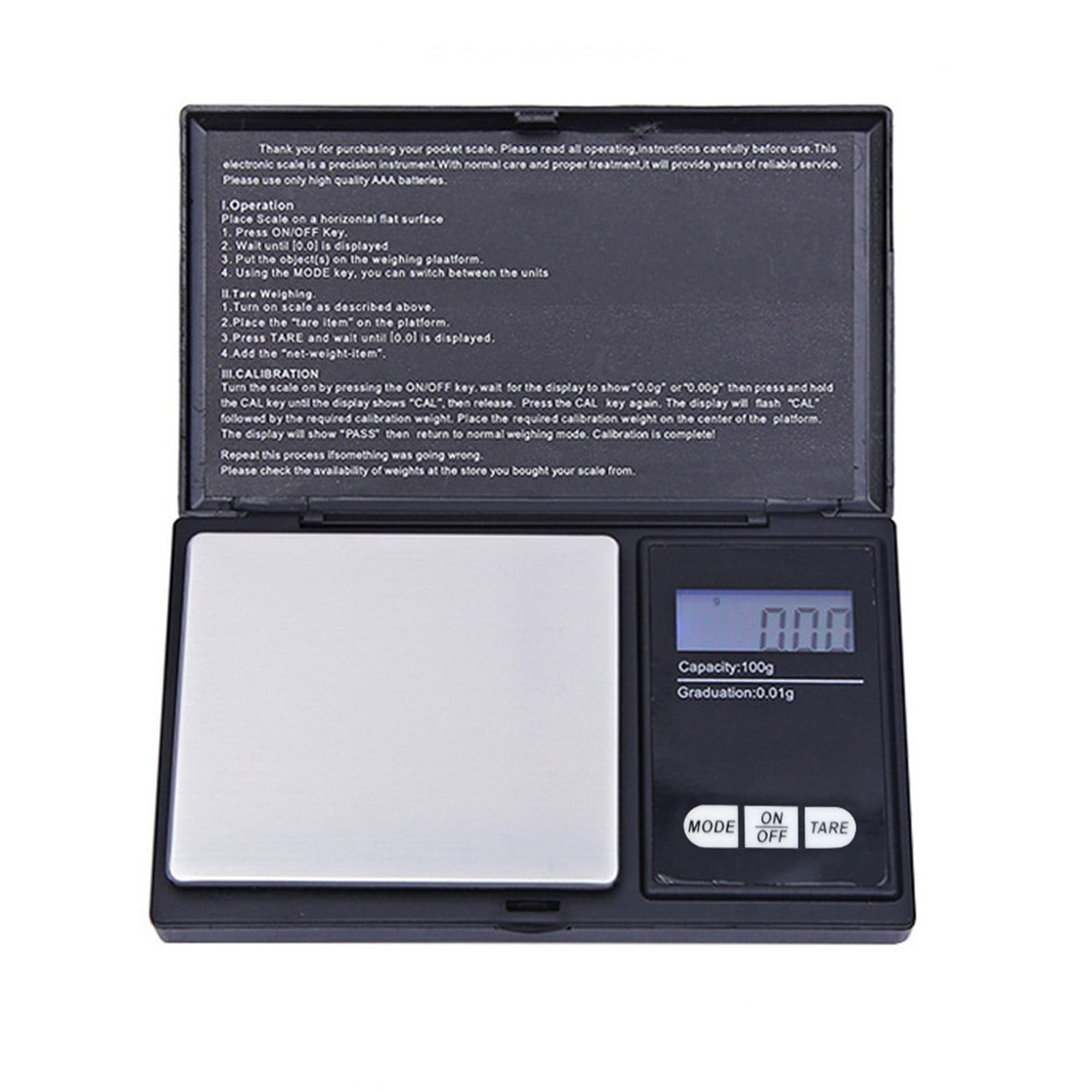 COFEST Digital Pocket Scale 1000g/0.1g, Portable Travel Food, Herb ...