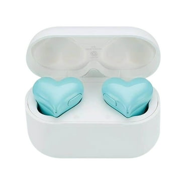 Heart-Shaped Wireless Bluetooth Earbuds, Noise Reduction, Compatible ...