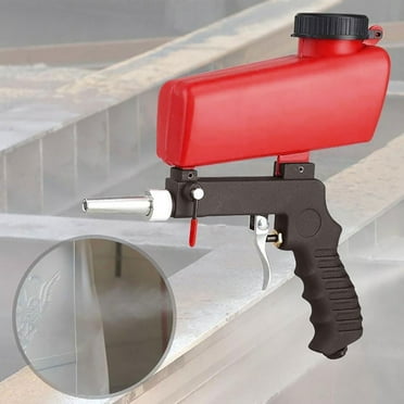 Sandblaster Sand Blaster Gun Kit, Portable 90psi Gravity Sand Blasting ...