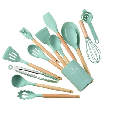 Lux Decor Collection Cooking Utensils Set Kitchen Accessories - Nylon ...