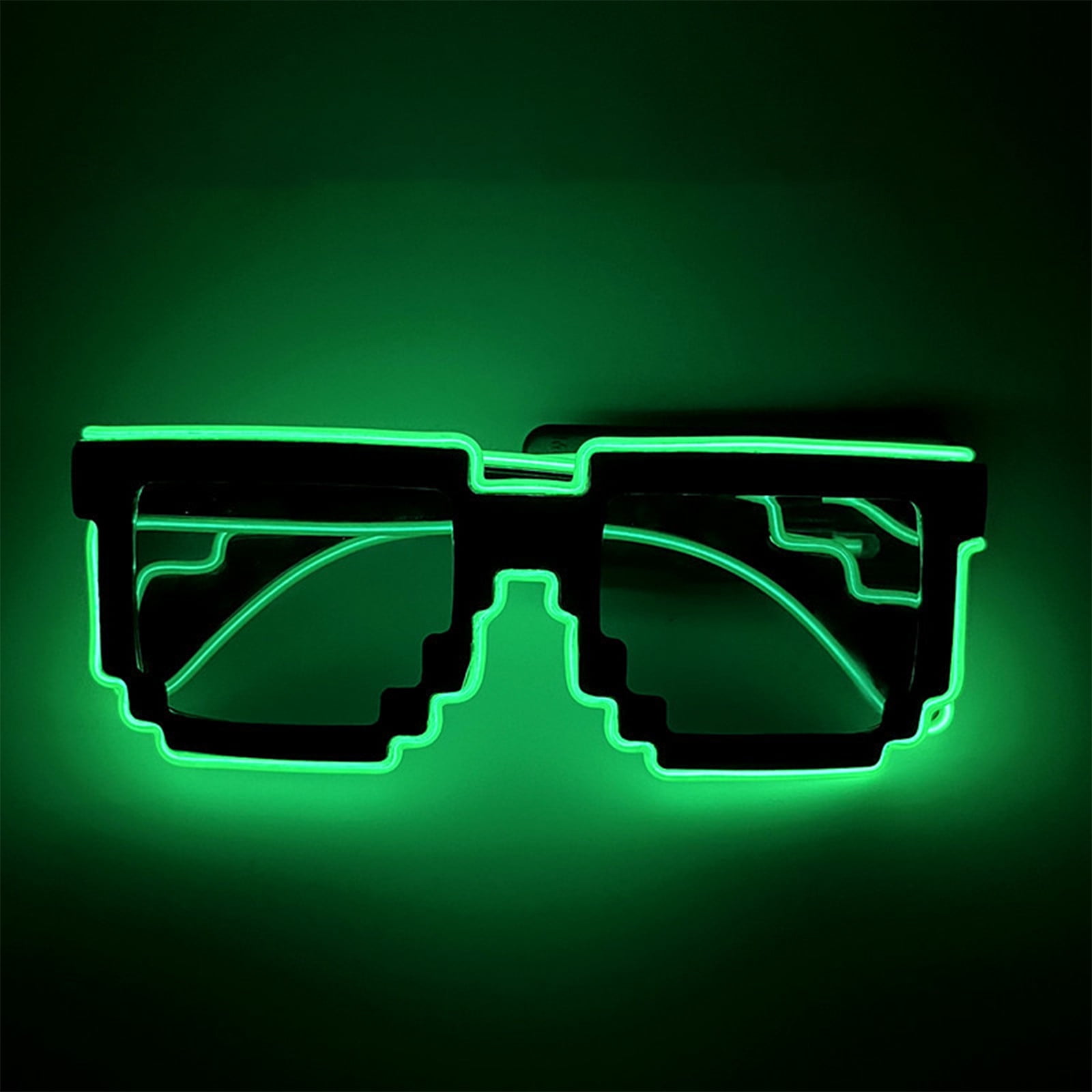 COFEST LED Meme Sunglasses, Cool Style Luminous Glasses, Funny Thug ...