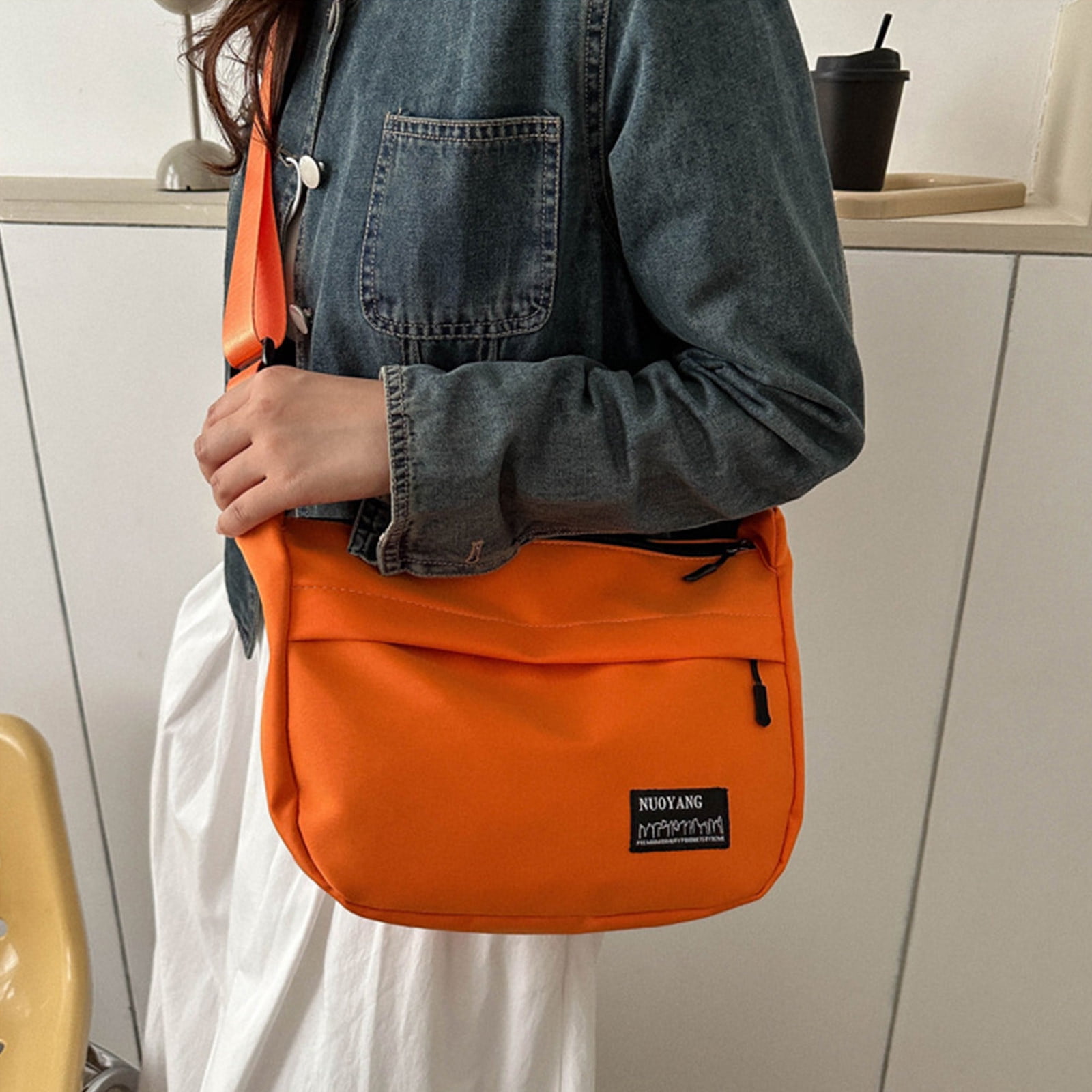 COFEST Lightweight Nylon Shoulder Bag Single Shoulder Underarm Bag ...