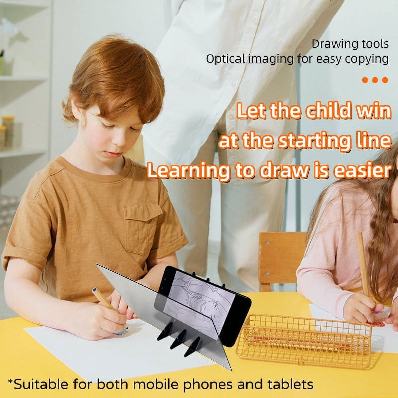 COFEST Mirror Drawing Board for Phones and Tablets, Optical Copying ...