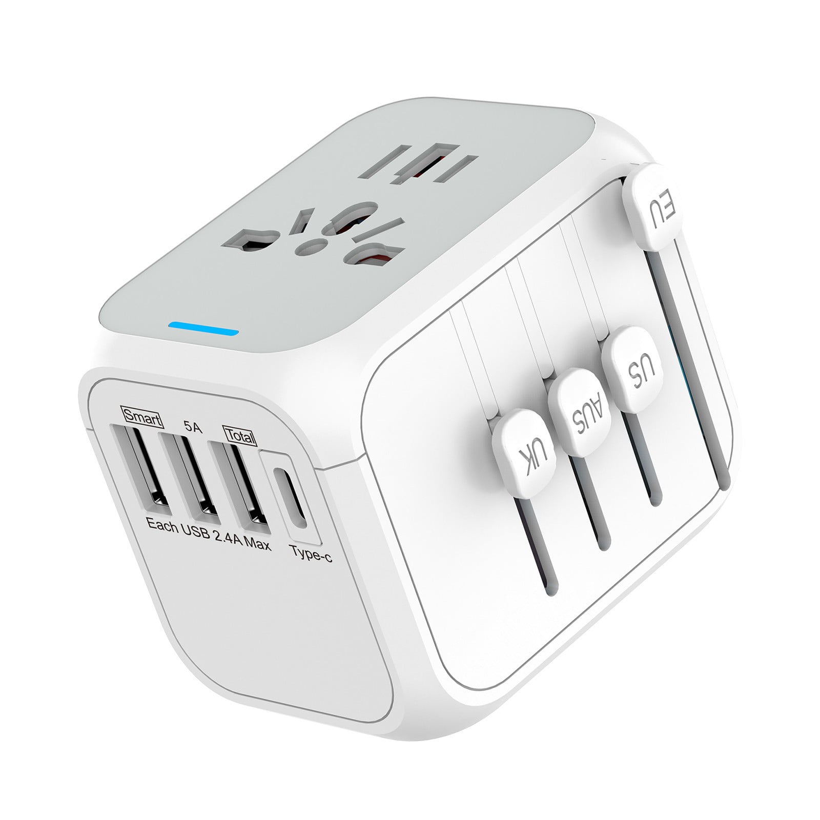 COFEST Multi Plug Outlet Extender With Usb,Surge Protector Outlet With ...
