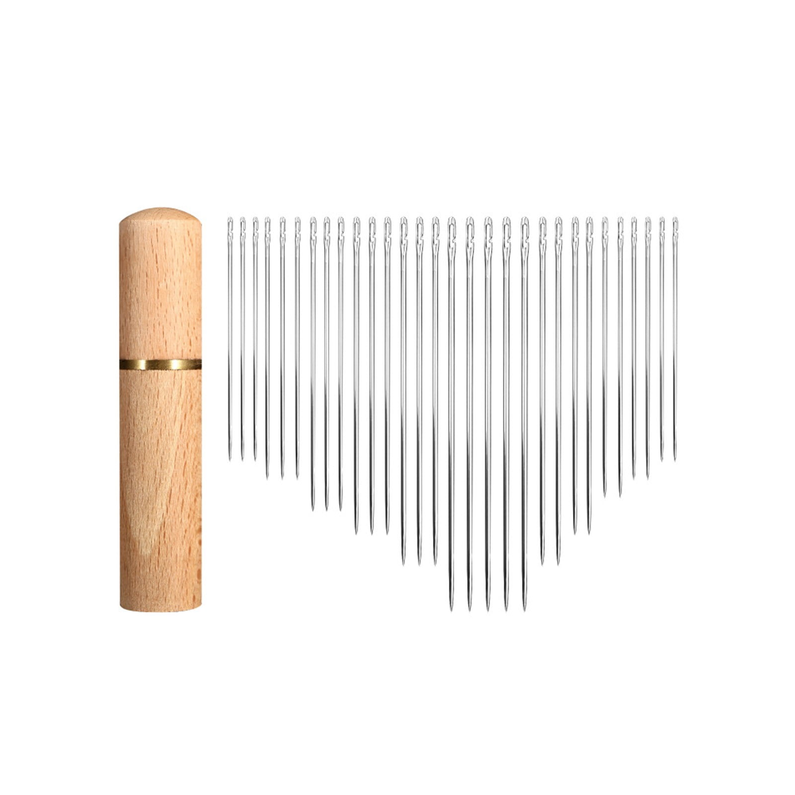 COFEST Needle-Home Sewing Needle Box Set for Elderly & Blind People ...