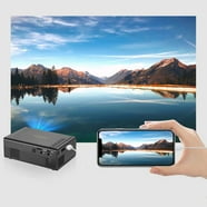 Crosstour WiFi Mini Portable Projector, HD 720P Supported Portable ...