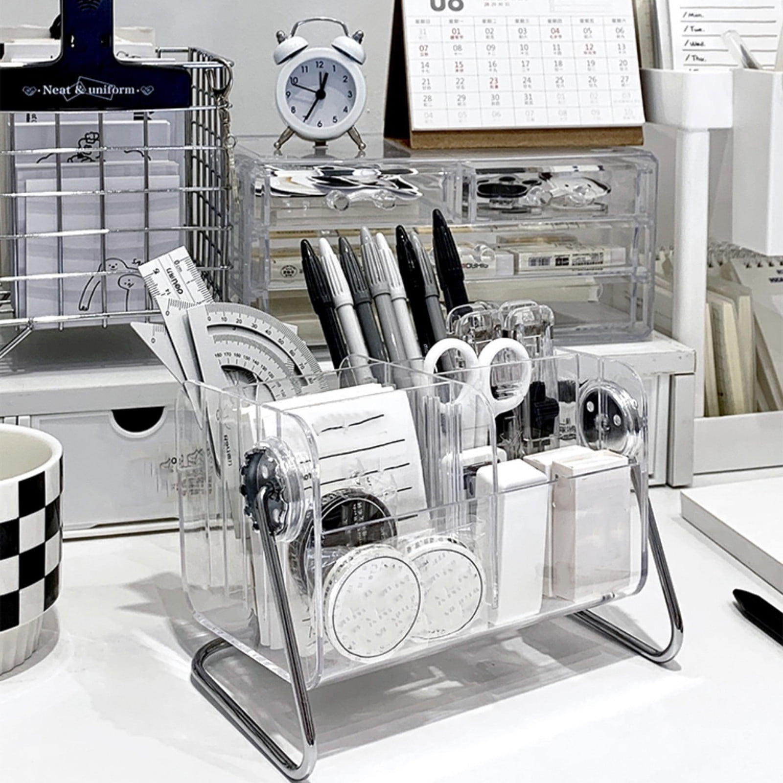 COFEST Remote Control Holder,Remote Control Organizer,Tidy Space Saving ...