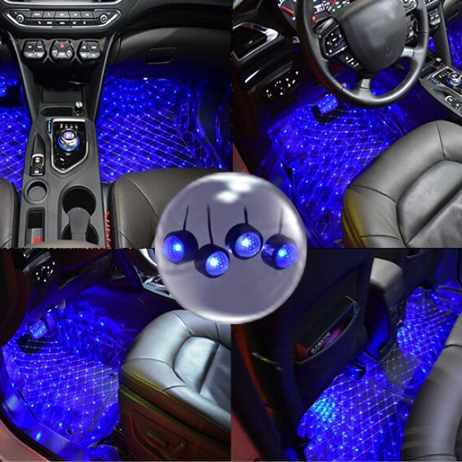 COFEST Star Mood Light with Voice Activated USB Ambient Light Drag 4 ...