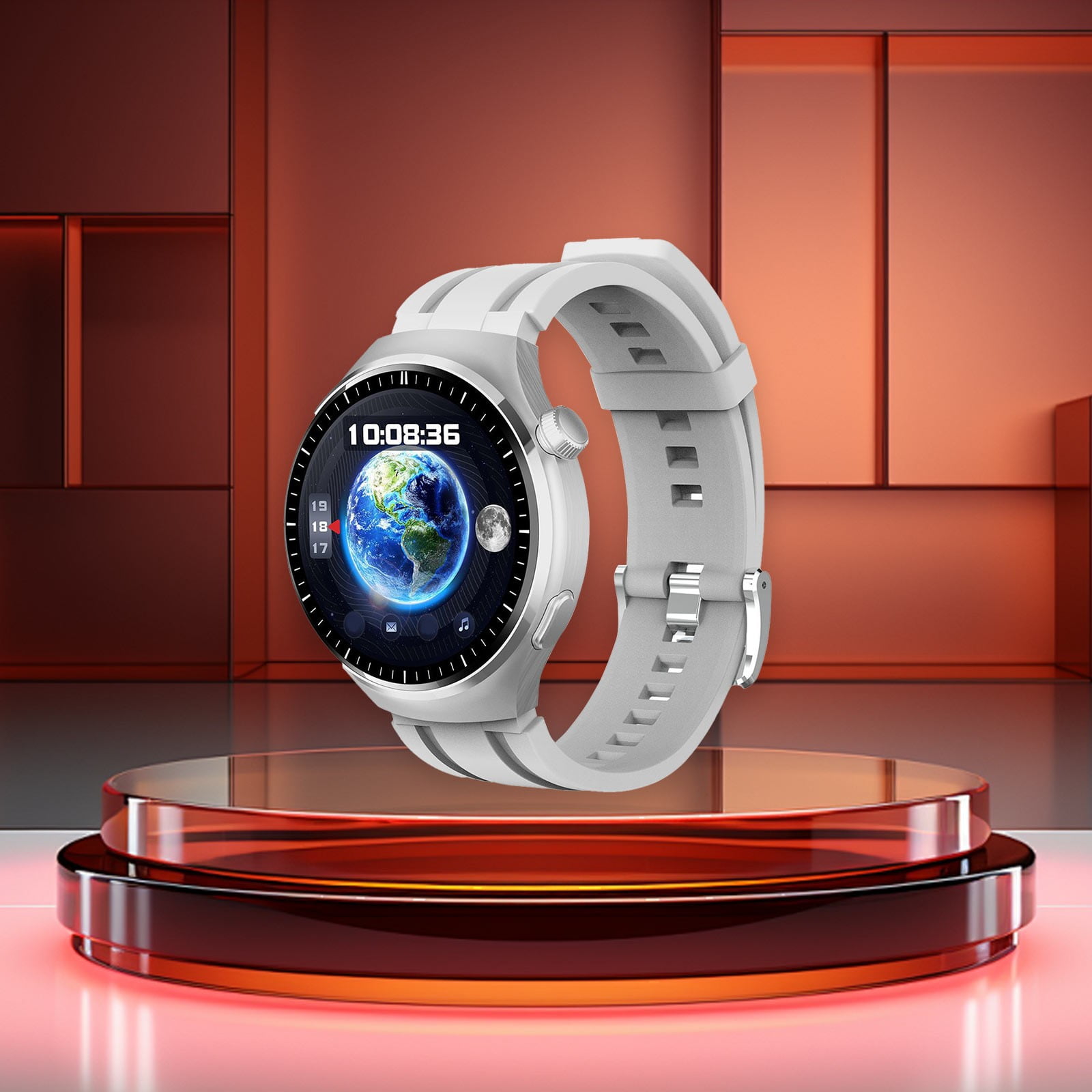 COFEST Stylish Bluetooth Smart Watch with Call Reminders, Step Counter ...
