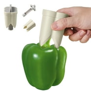 2Pcs Pepper Corer, Bell Peppers Seed Core Remover Chili Peppers Seed ...