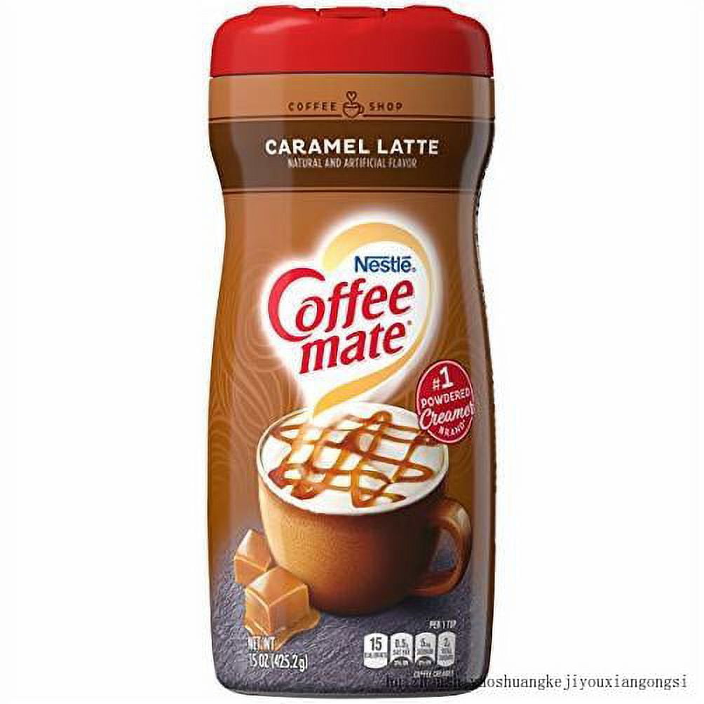 COFFEE MATE Caramel Latte Powder Coffee Creamer, 15 Ounce (Pack Of 3 ...