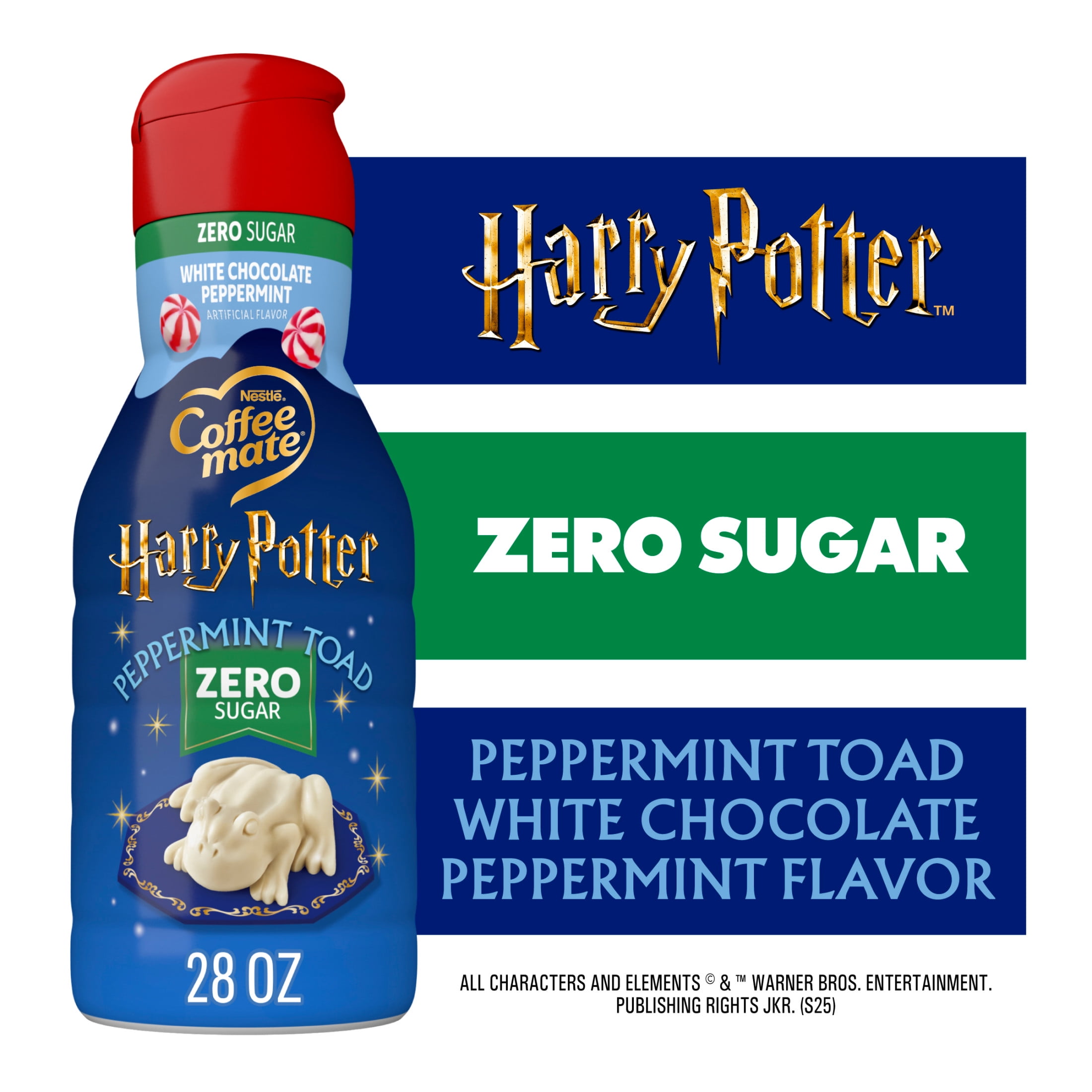Coffee mate Harry Potter Peppermint Toad, White Chocolate Peppermint ...