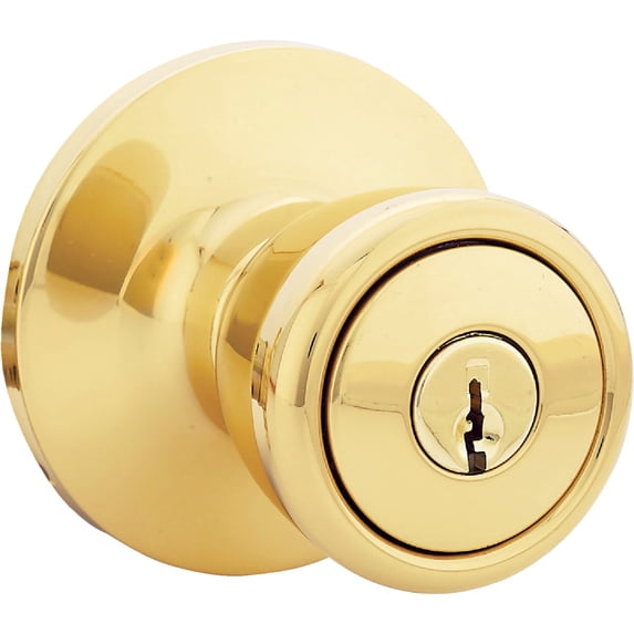 COFFEESAMPLERS Doorknob Tulip Style - Locking Entry Knob, Easy to ...