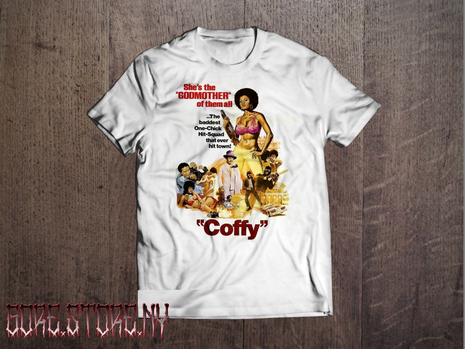 COFFY T shirt Classic Movie Retro Style - Walmart.com