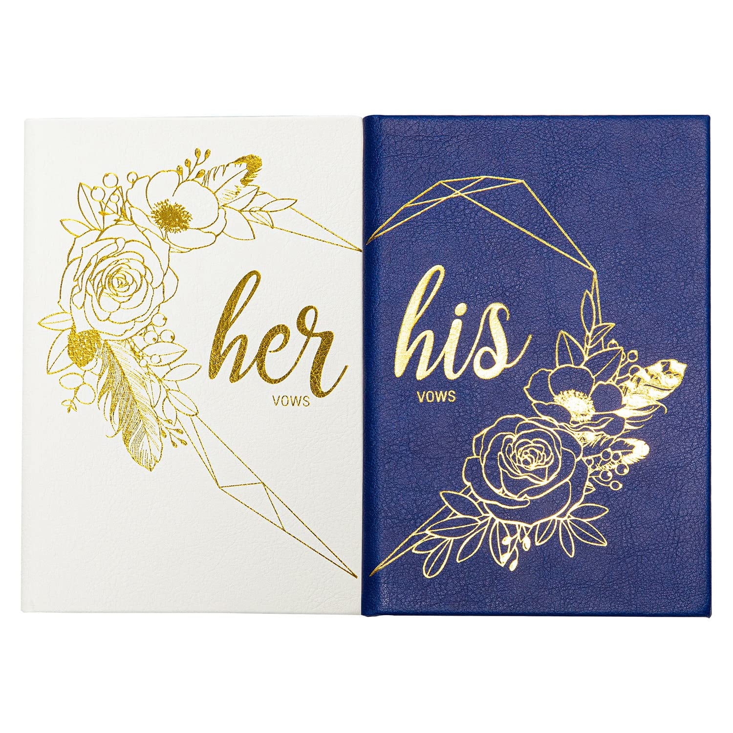 COFICE Vow Books for Wedding, His and Hers Marriage Vows to Remember ...