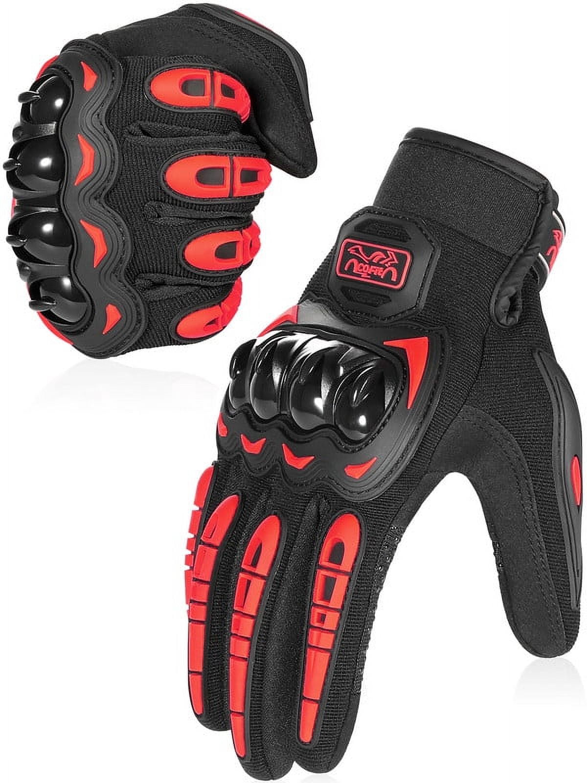 Cofit Motorcycle Gloves, Breathable Touchscreen Anti-Slip, Knuckles ...