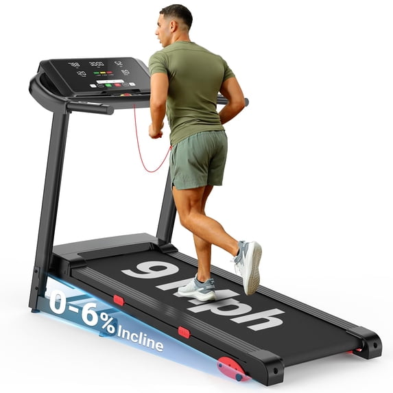 COFUNOK Incline Treadmill, 0-12% Incline Treadmill for Running and ...