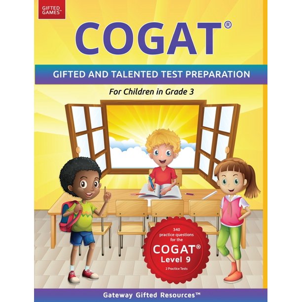 COGAT Test Prep Grade 3 Level 9 : Gifted and Talented Test Preparation ...
