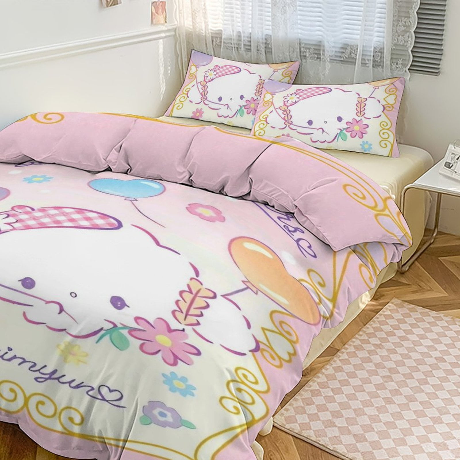 COGIM-YUN Bedding Set Anime Three-piece for Boys Girls Teens Full COGIM ...