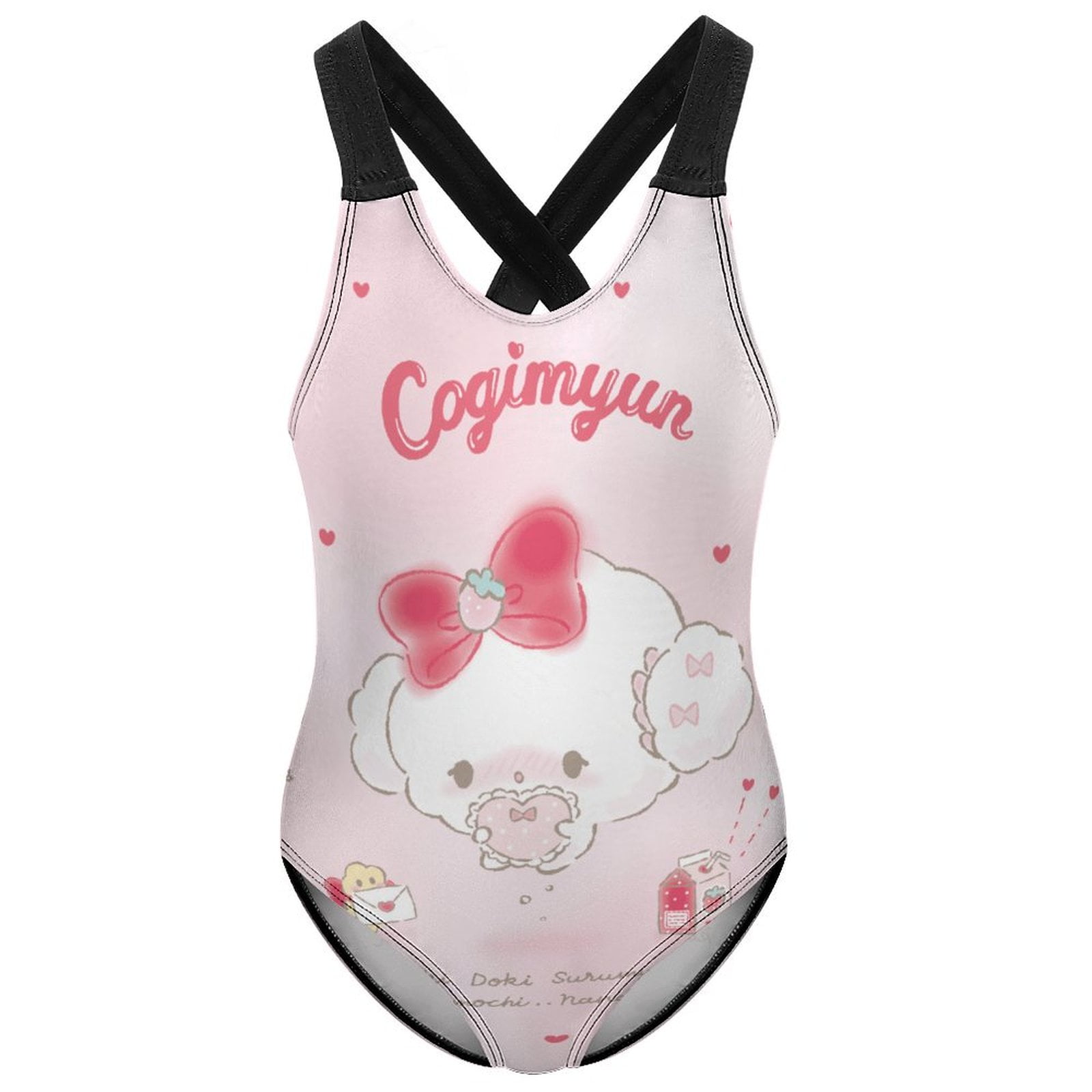 COGIMYUN Swimsuit Anime Cute for Girls Gift 8-10Y（130cm） COGIMYUN Merch ...