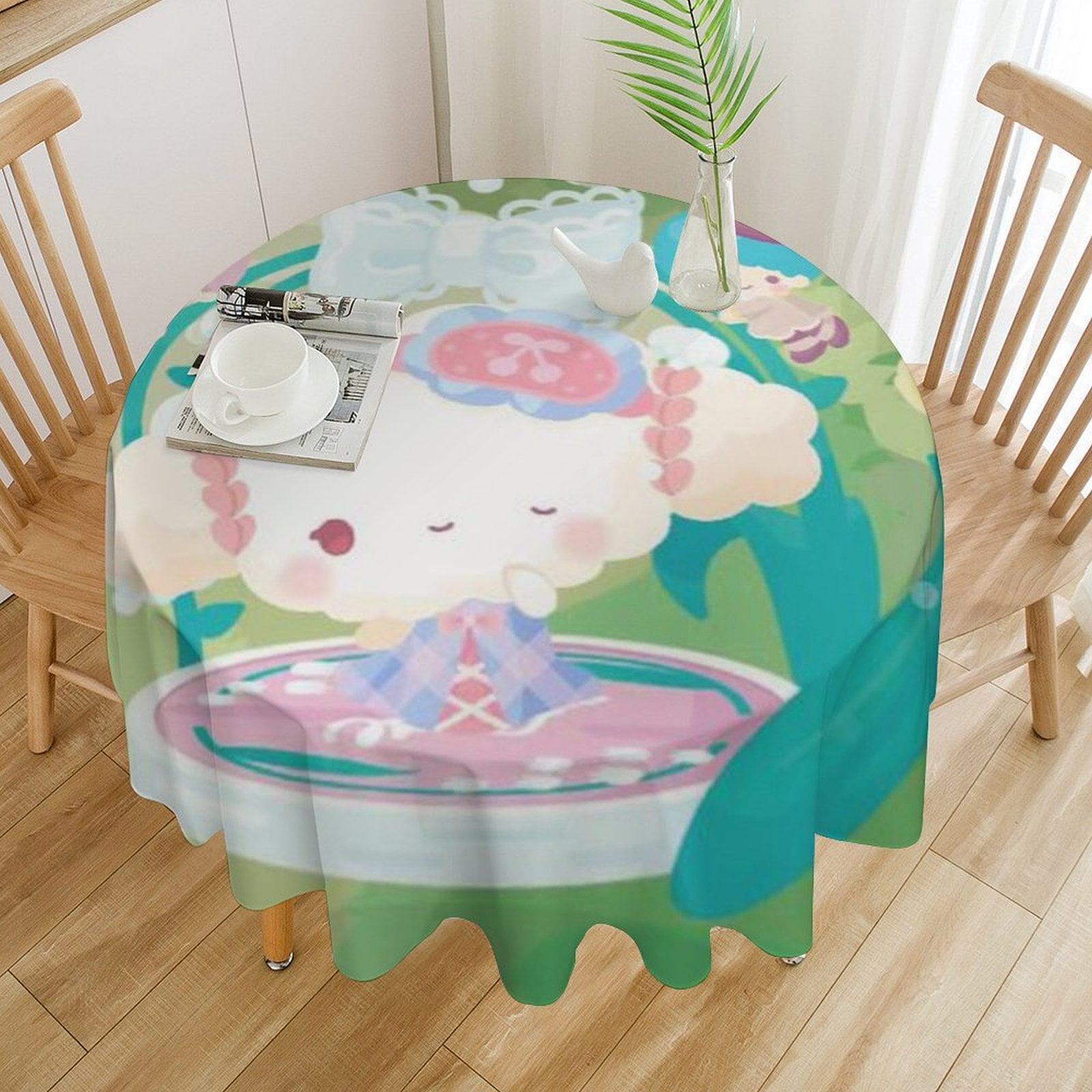COGIMYUN Tablecloth Anime for Dining Table Picnic Gift 50x50in COGIMYUN ...