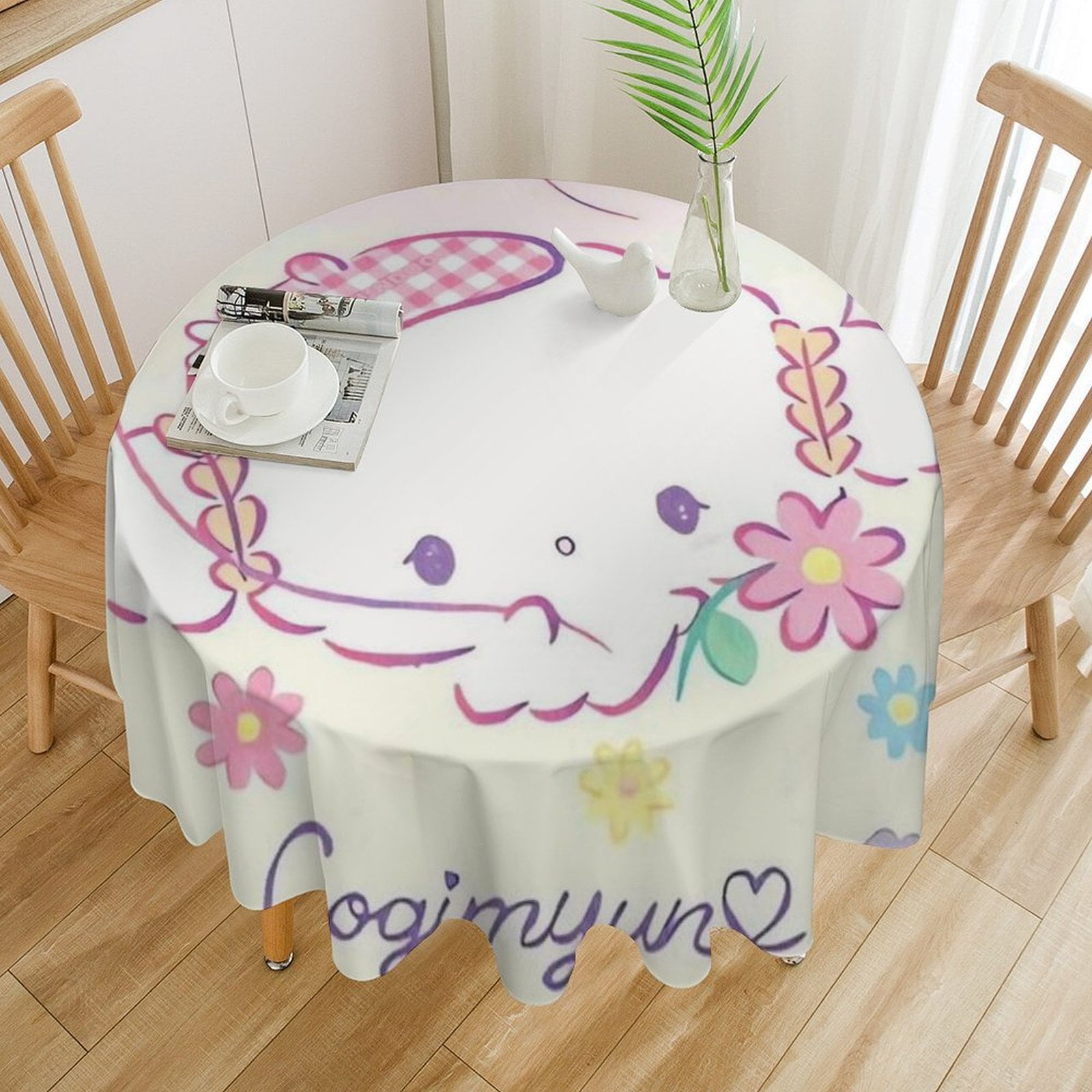 COGIMYUN Tablecloth Anime for Dining Table Picnic Gift 60x60in COGIMYUN ...