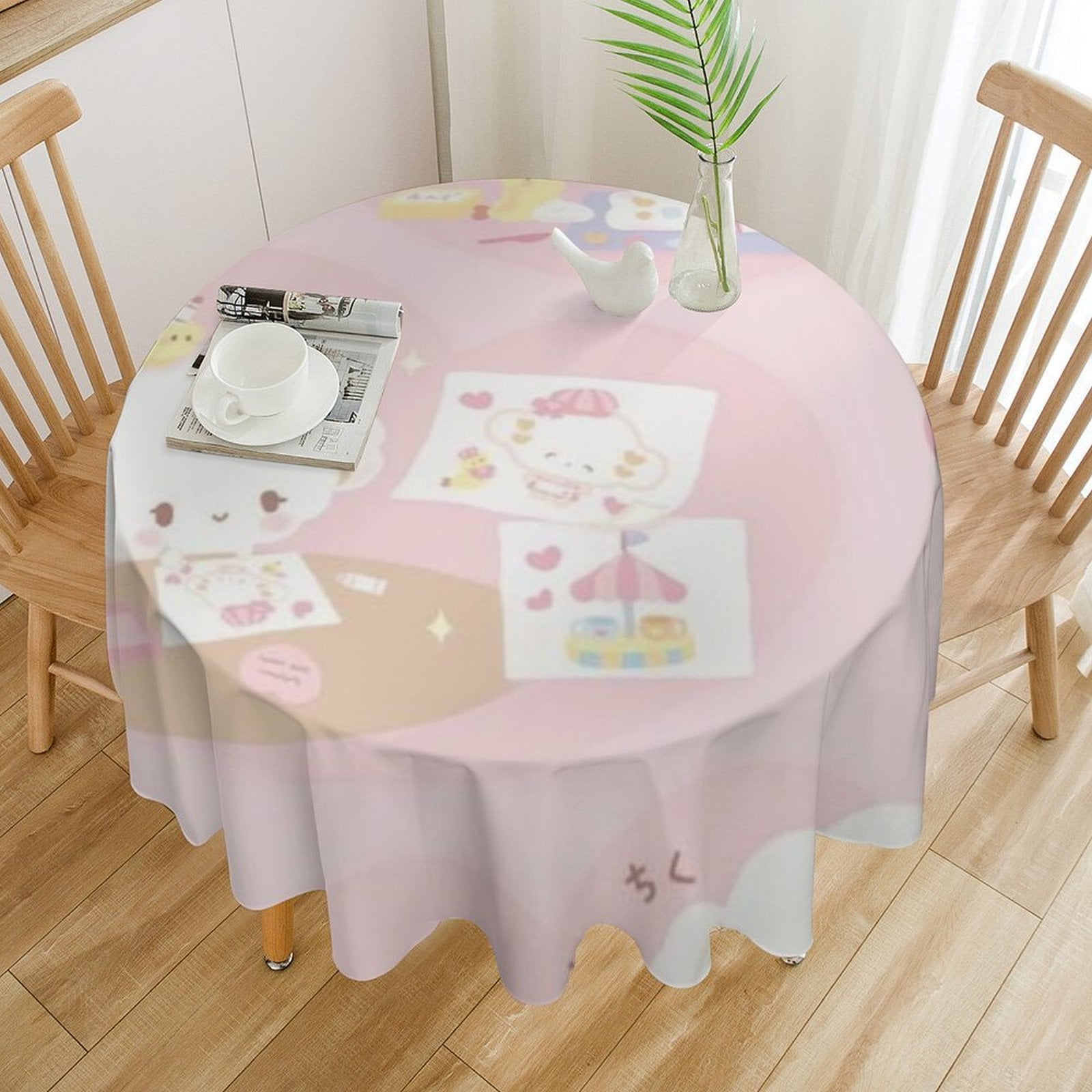COGIMYUN Tablecloth Anime for Dining Table Picnic Gift 70x70in COGIMYUN ...