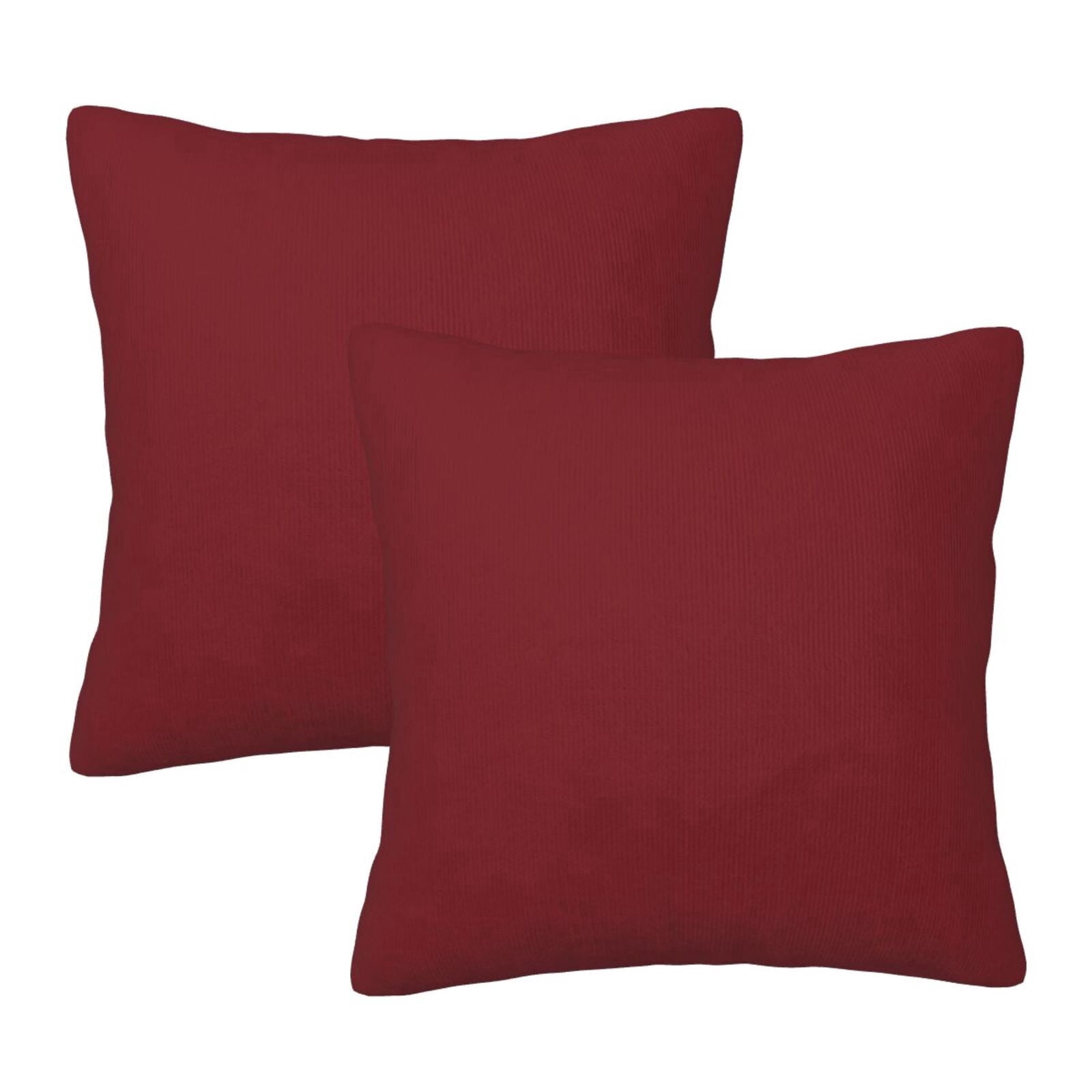 COGL Decorative Fuschia Pink Throw Pillow Covers Rustic Farmhouse Super ...