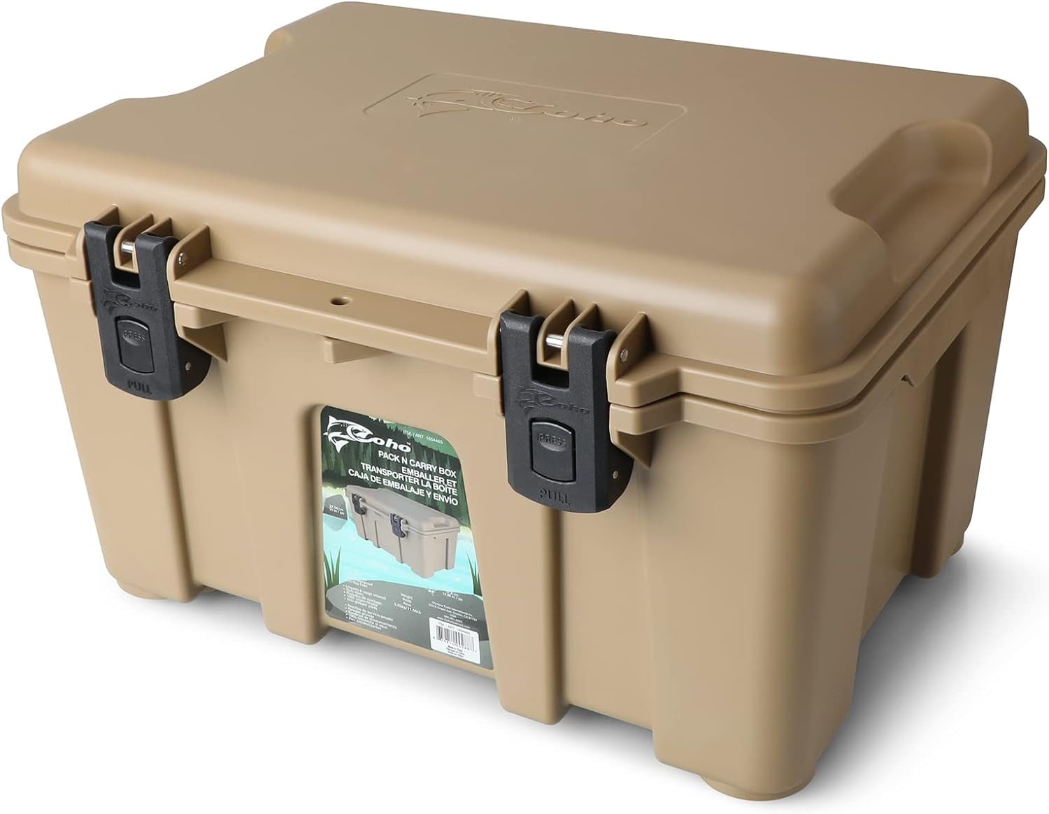 COHO 27L IP67 Waterproof Pack and Carry Box, Waterproof Hard Case with ...