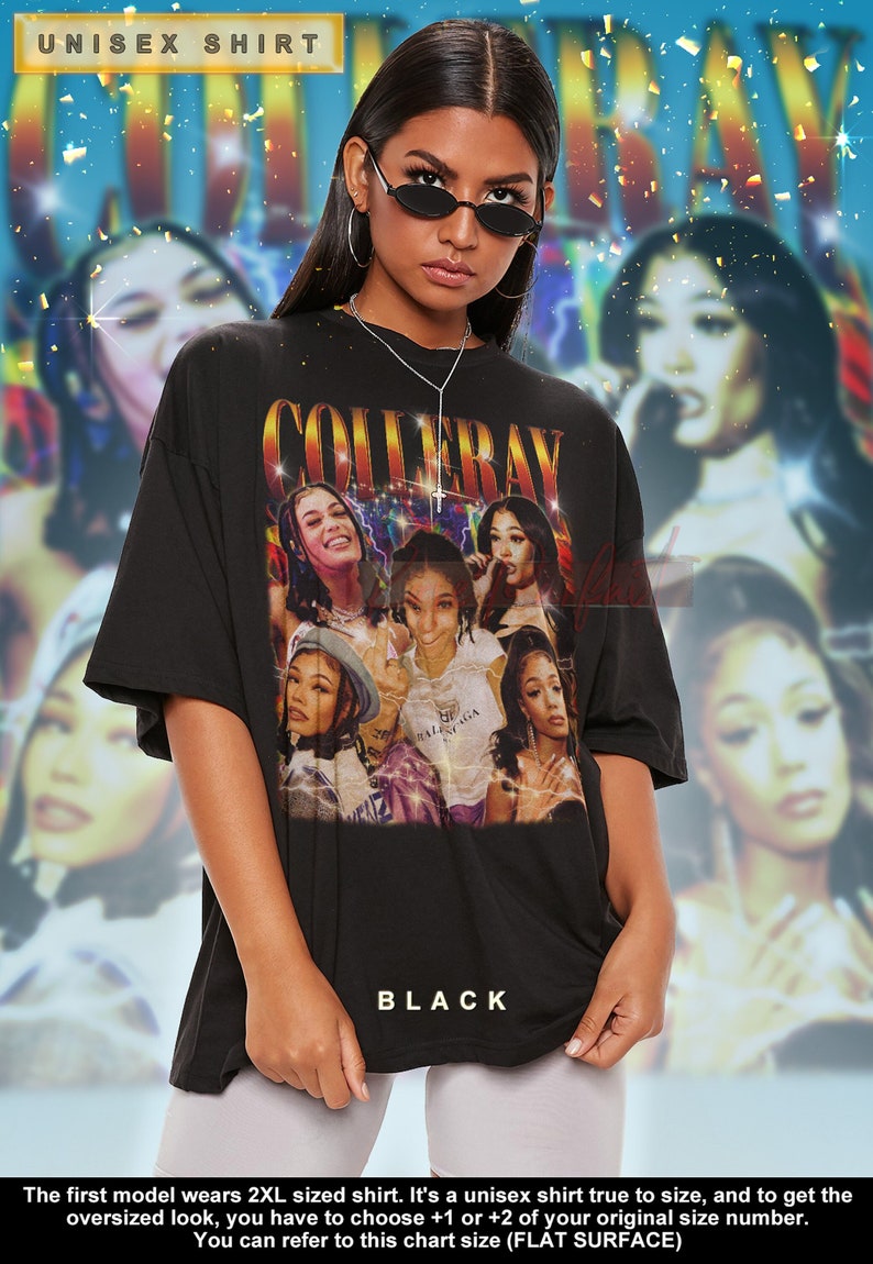 COI LERAY Retro T-shirt - Coi Leray Homage Tee, Coi Leray Long Sleeve ...