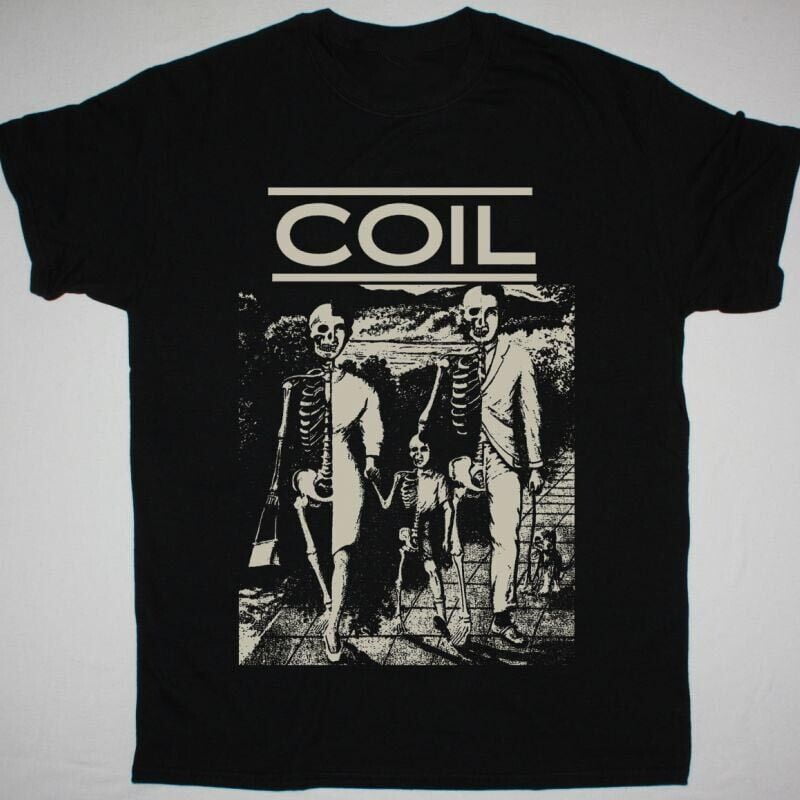 COIL Band Music Lover Heavy Cotton Black All Size Unisex Shirt ...