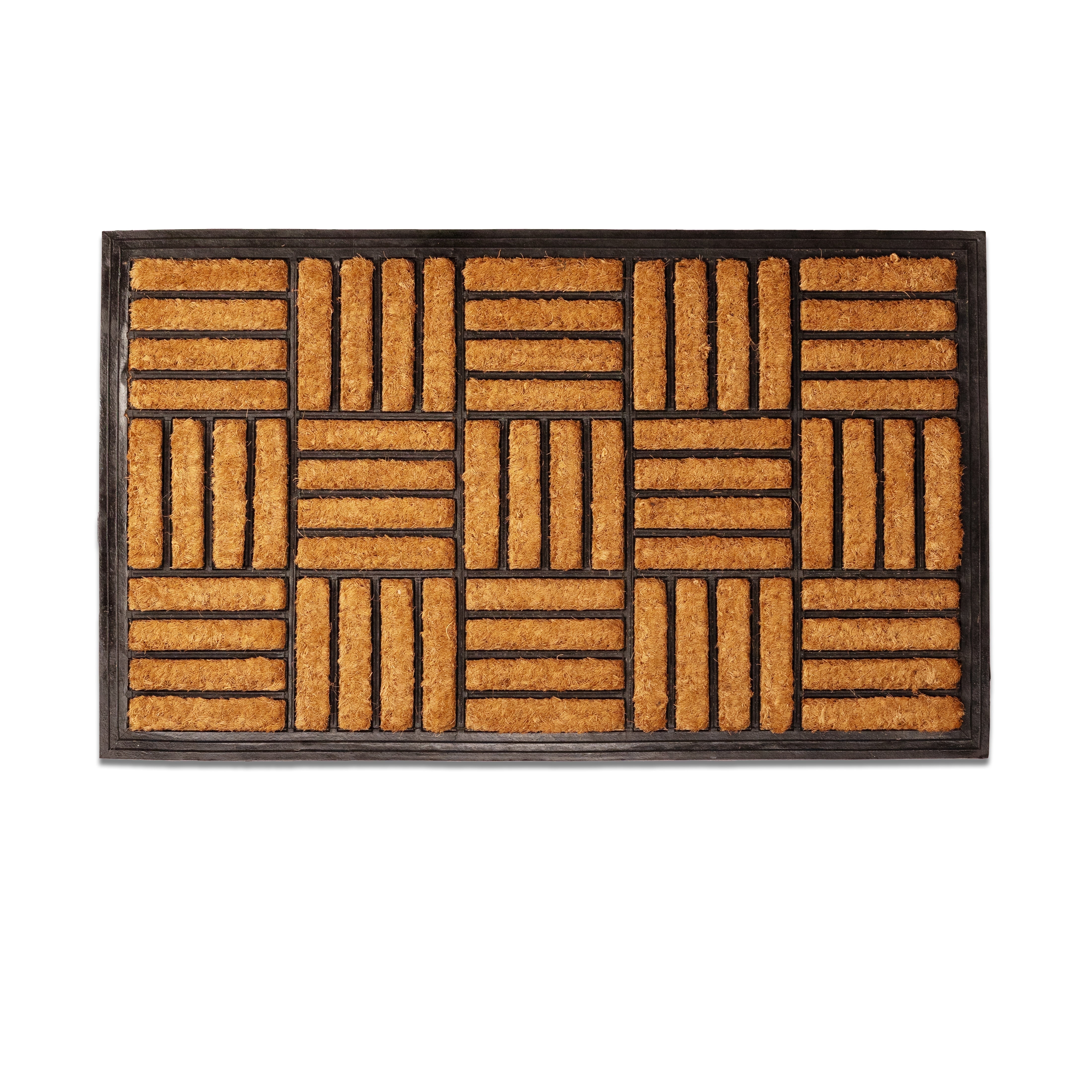 COIRCRAFT BEACH CREEL RUBBER MOULDED DOOR MATS 18 INCH X 30 INCH ...