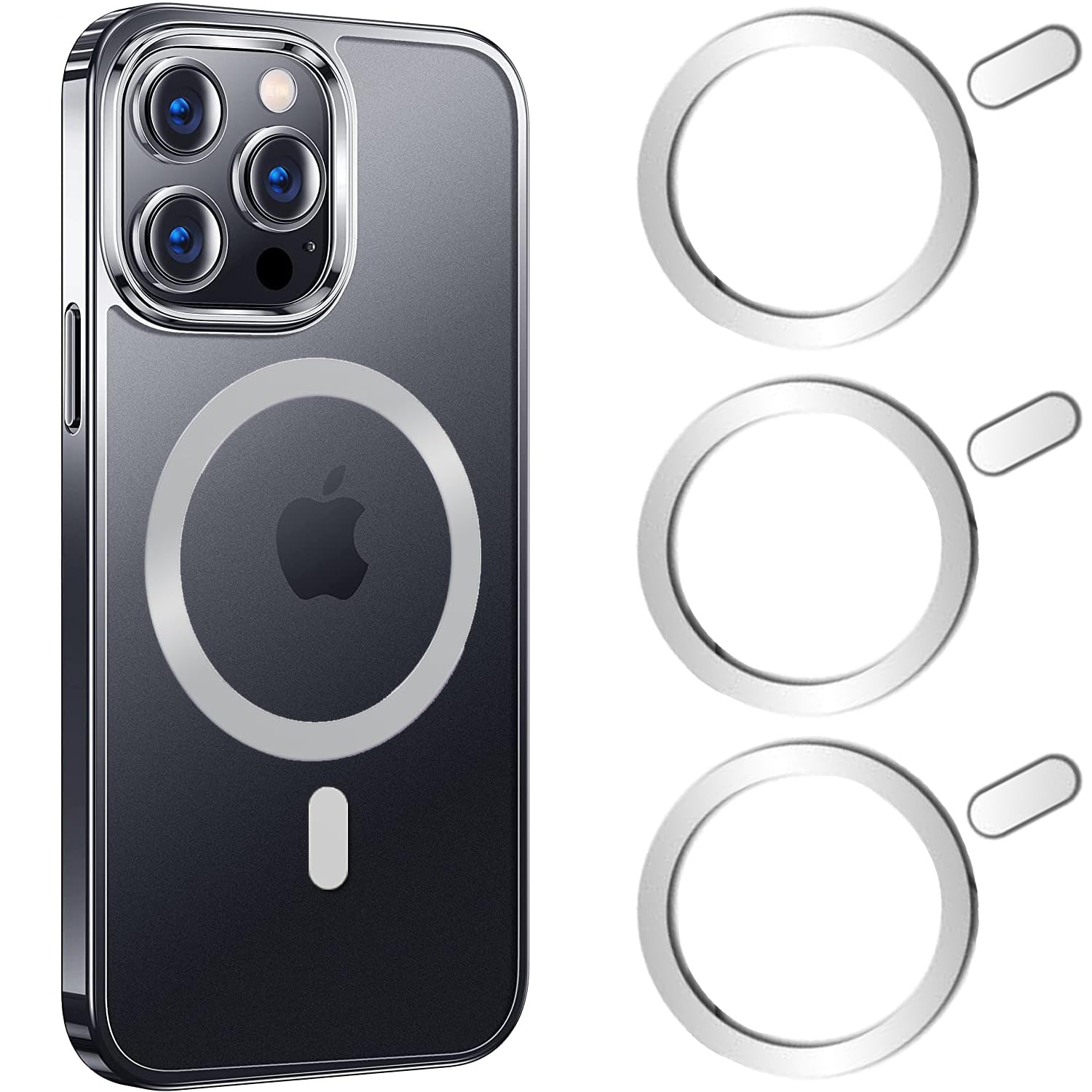 COJOC 3PCS for Magsafe Ring Sticker,Universal Magnetic Conversion ...
