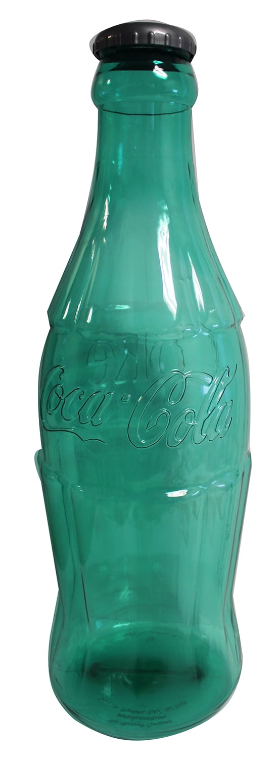 COKE NEON TEAL BOTTLE BANK 21' - Walmart.com
