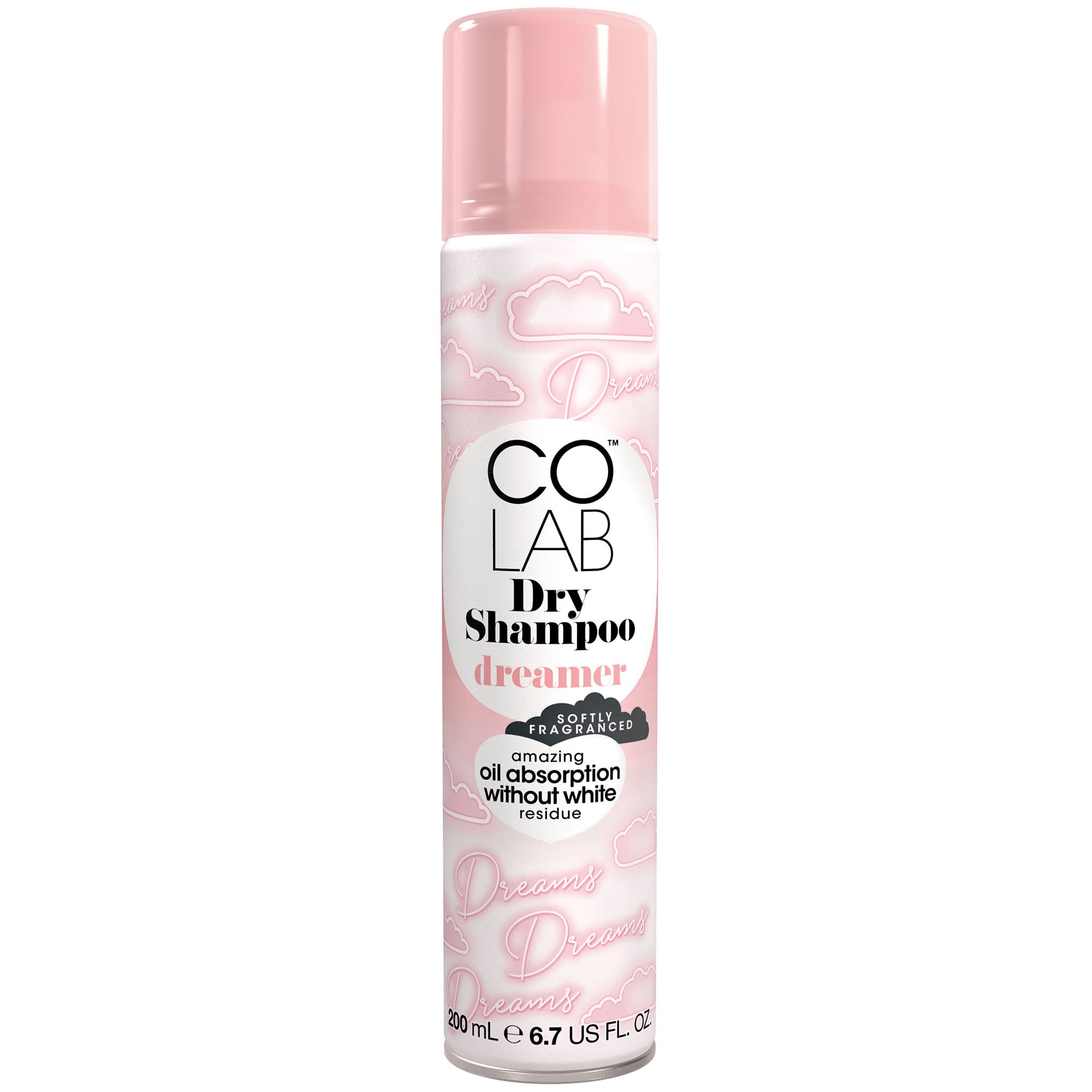 COLAB Dreamer Dry Shampoo, Lightly Fragranced, 6.7 oz - Walmart.com