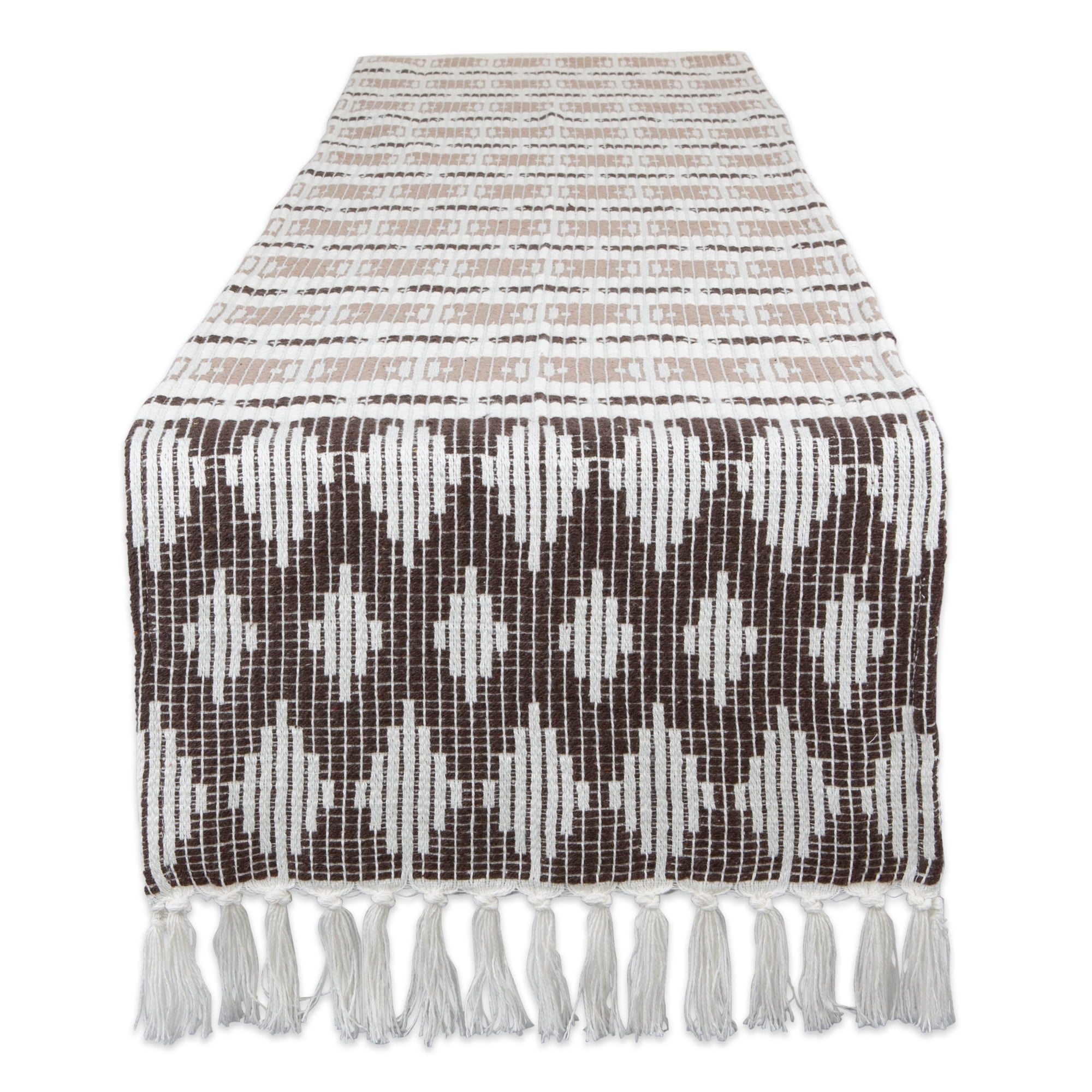 COLBY SOUTHWEST DARK BROWN/STONE TABLE RUNNER 15x108 - Walmart.com