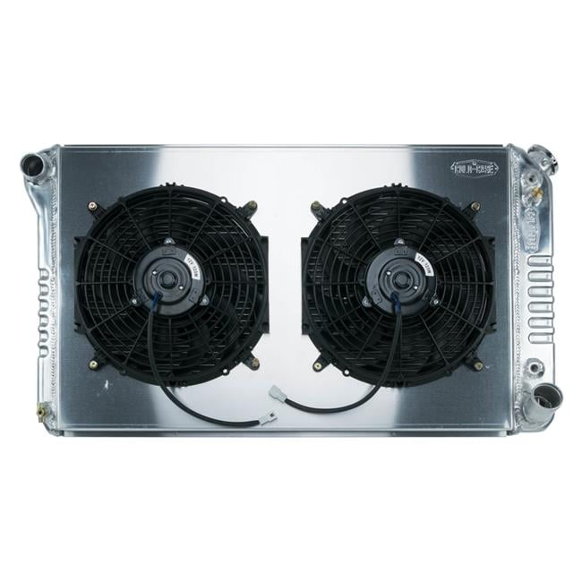 Cold Case Radiators CCRGMT558ASK 14 in. P-U Radiator with Dual Fan Kit ...