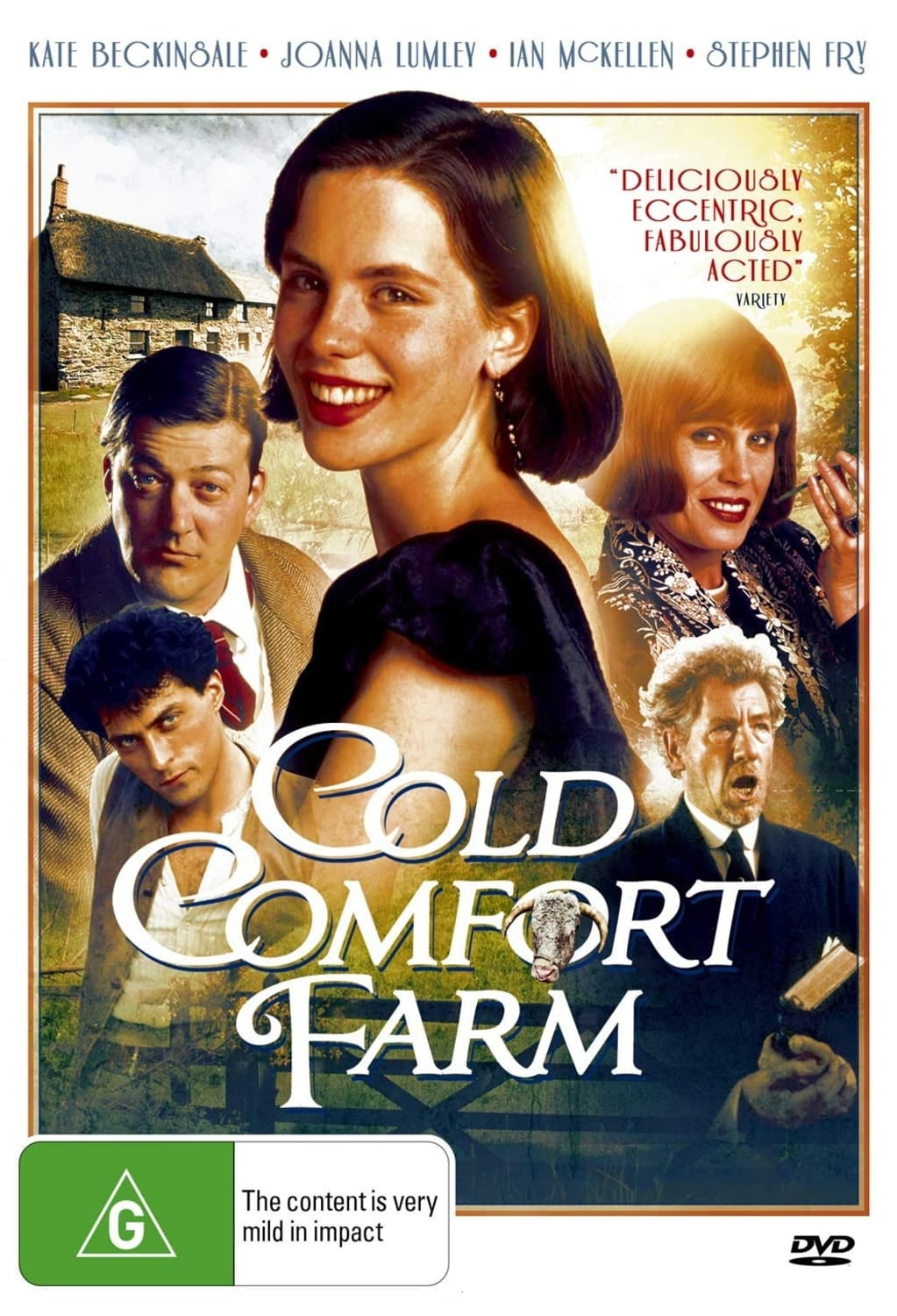 Cold Comfort Farm (DVD) Eileen Atkins Kate Beckinsale Sheila Burrell Stephen Fry Freddie Jones ...