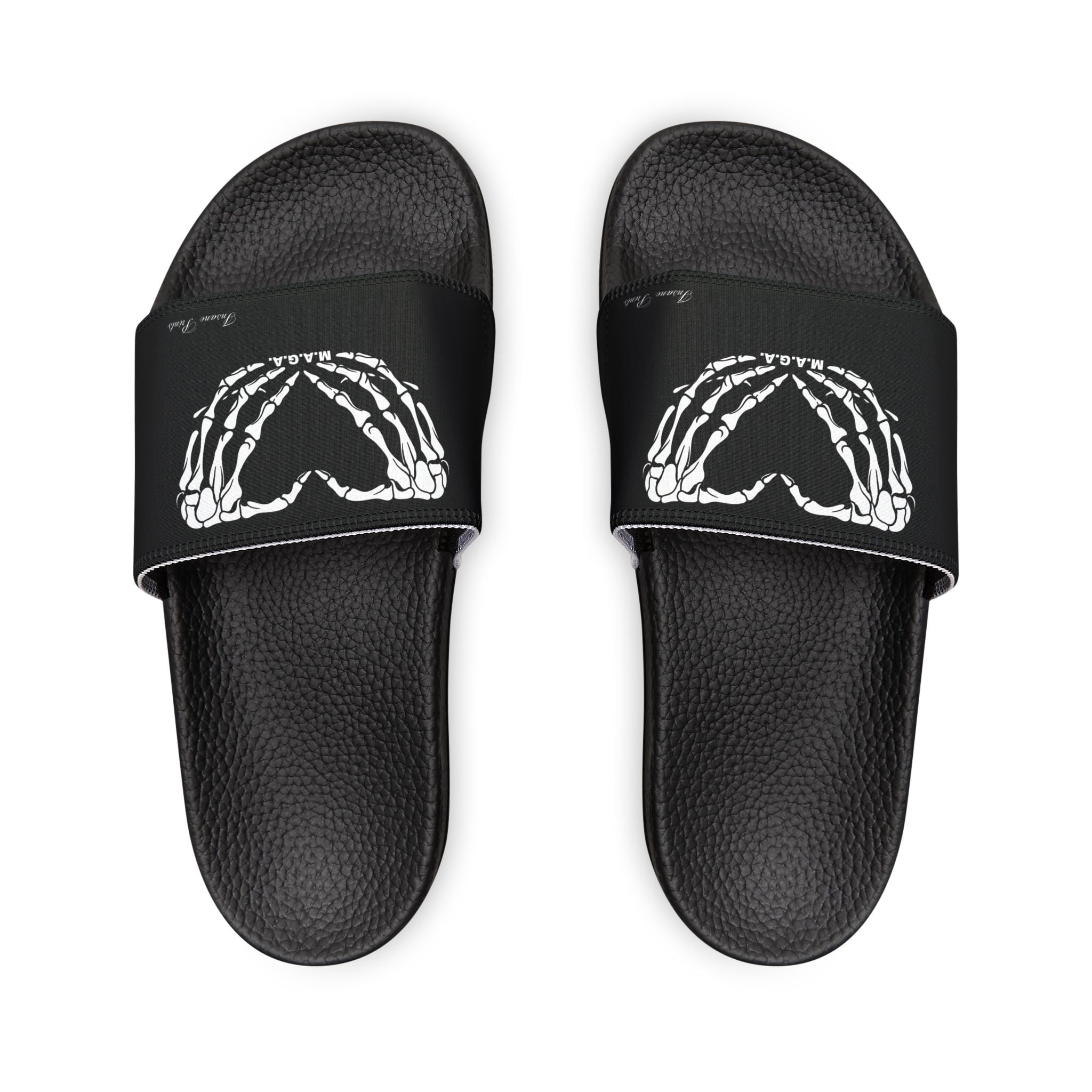 COLD LOVE MAGA Men's PU Slide Sandals - Walmart.com