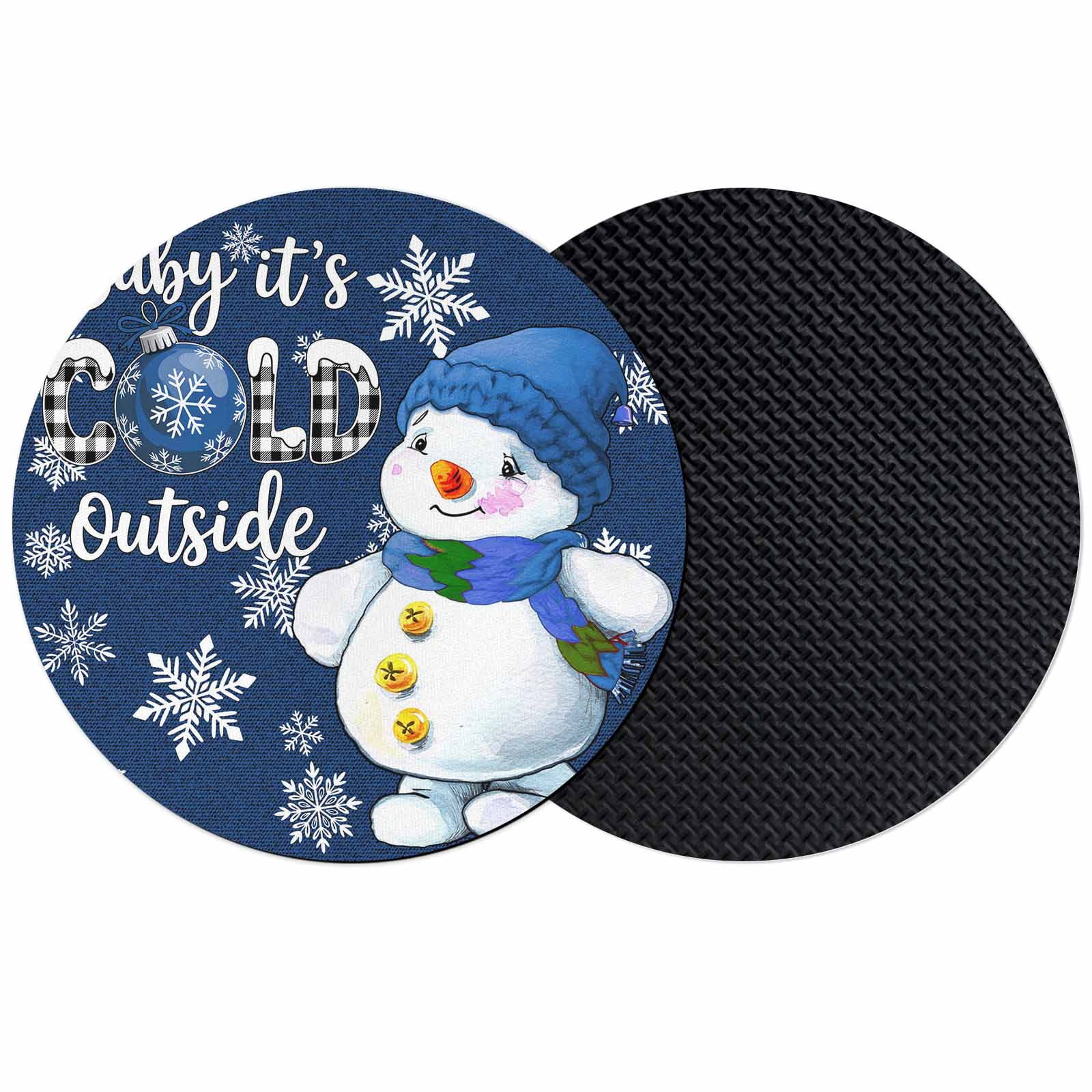 It's COLD Outside Coasters Set of 2, Absorbent Coasters for Drinks ...