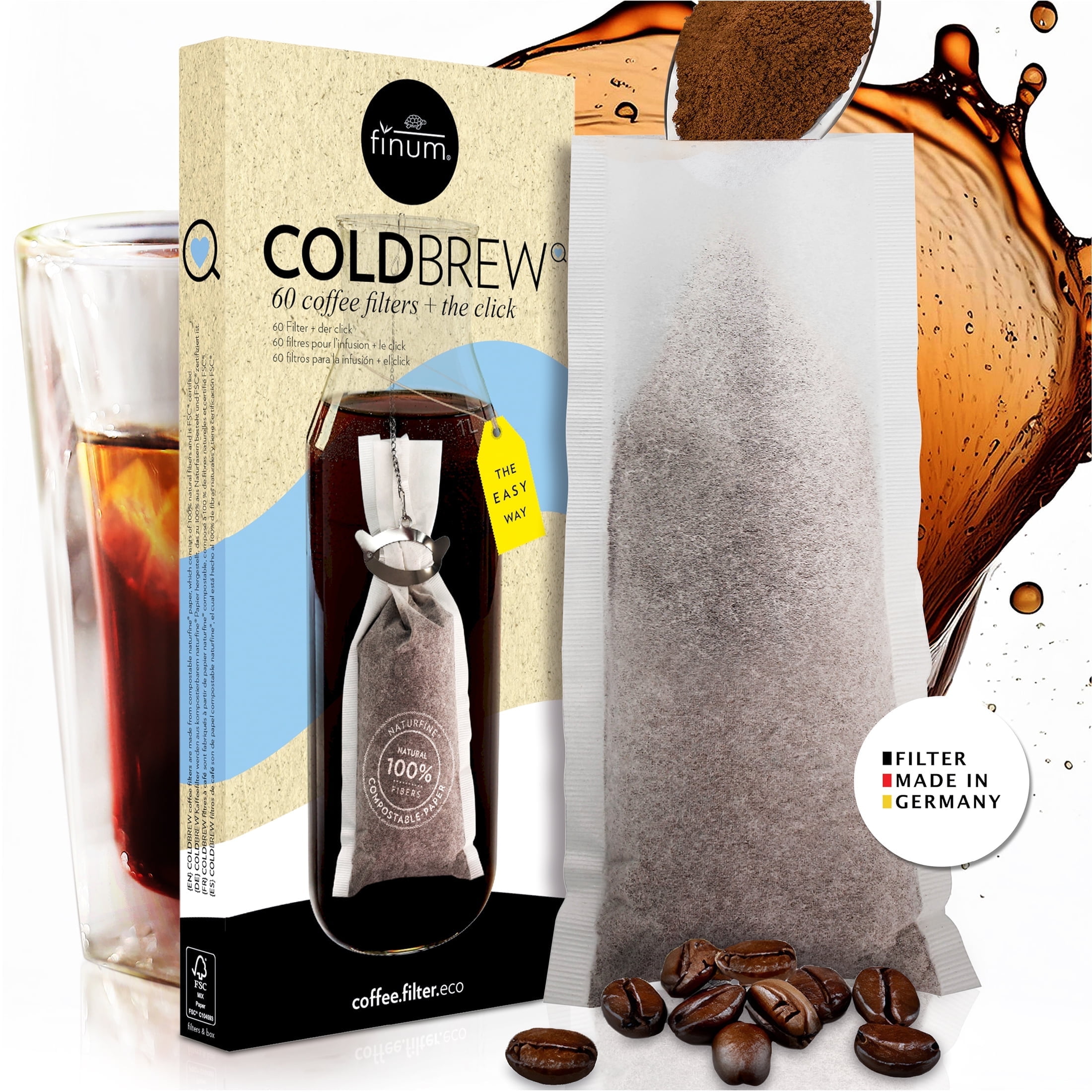 COLDBREW, Coffee Filters + Click - Walmart.com