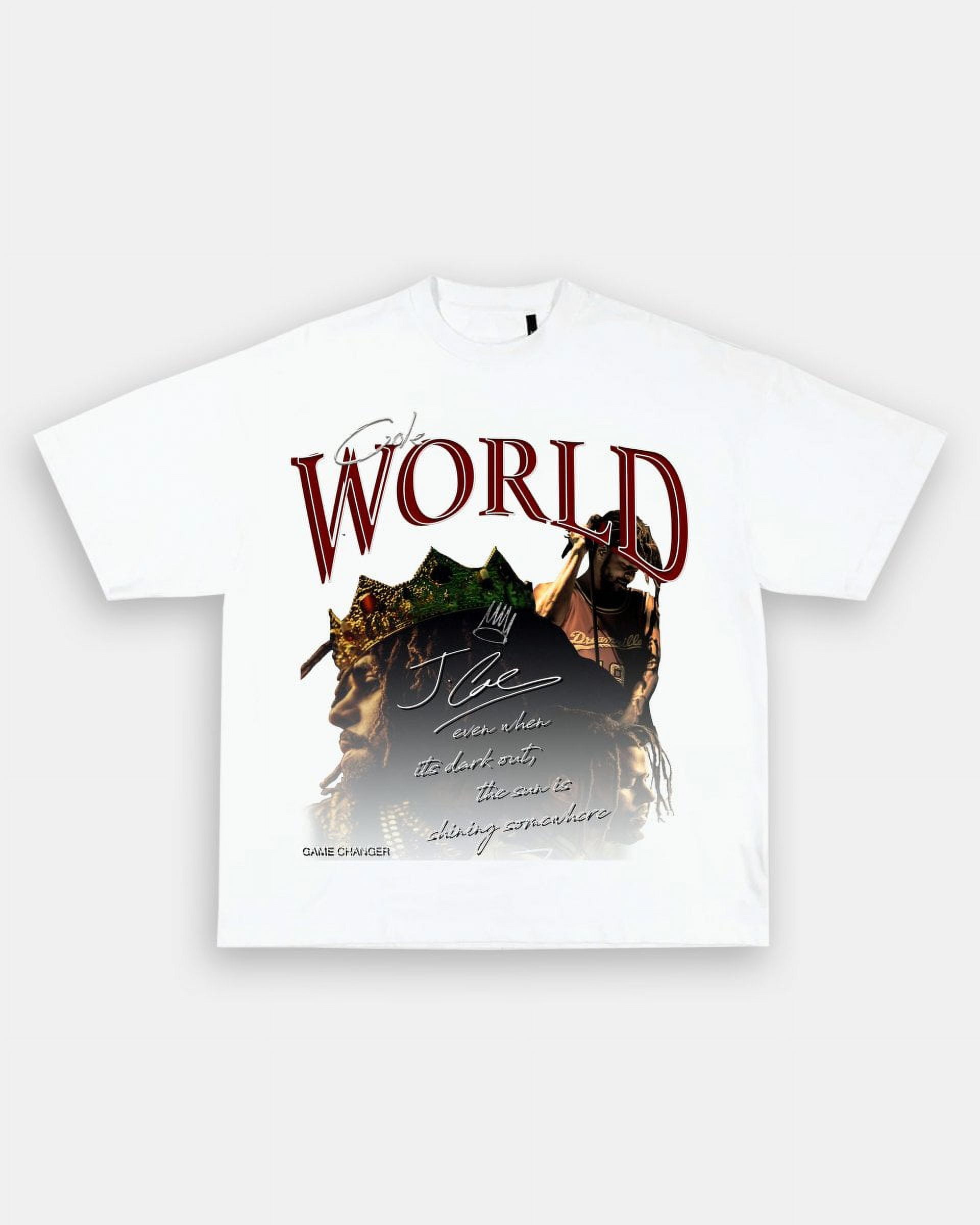 COLE WORLD TEE, RAP TEE, Y2K STYLE, RAPPER BOOTLEG SHIRT, RAP FAN ...