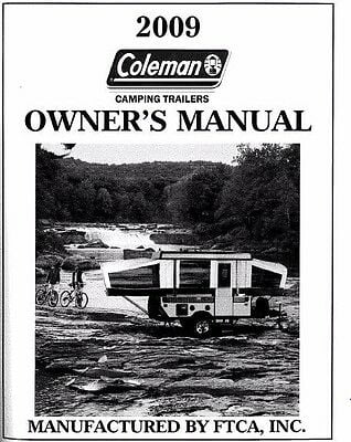 COLEMAN Trailer Owners Manual- 2009 Americana LE Sun Valley Santa Fe ...
