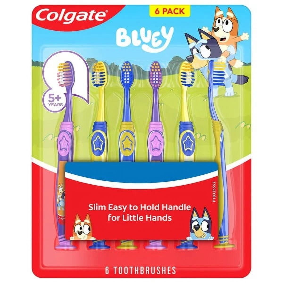 Colgate Bluey Toothbrush, 6 Count - Walmart.com