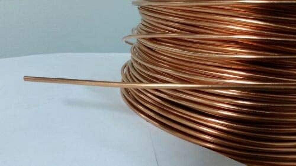 COLIBYOU Soft ANNEALED Ground Wire Solid Bare Copper 8 AWG 100 FEET ...